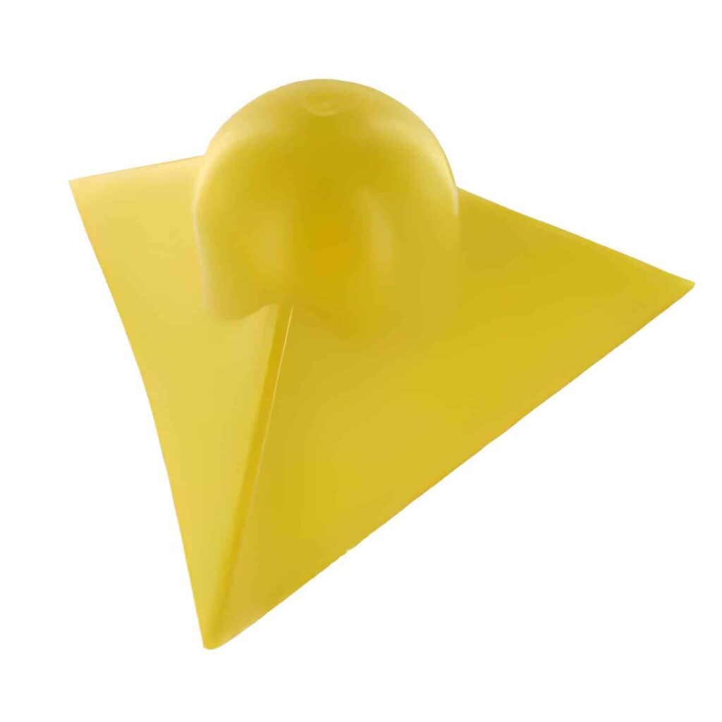 TARP CORNER PROTECTOR – YELLOW PLASTIC – Toledo Tarp
